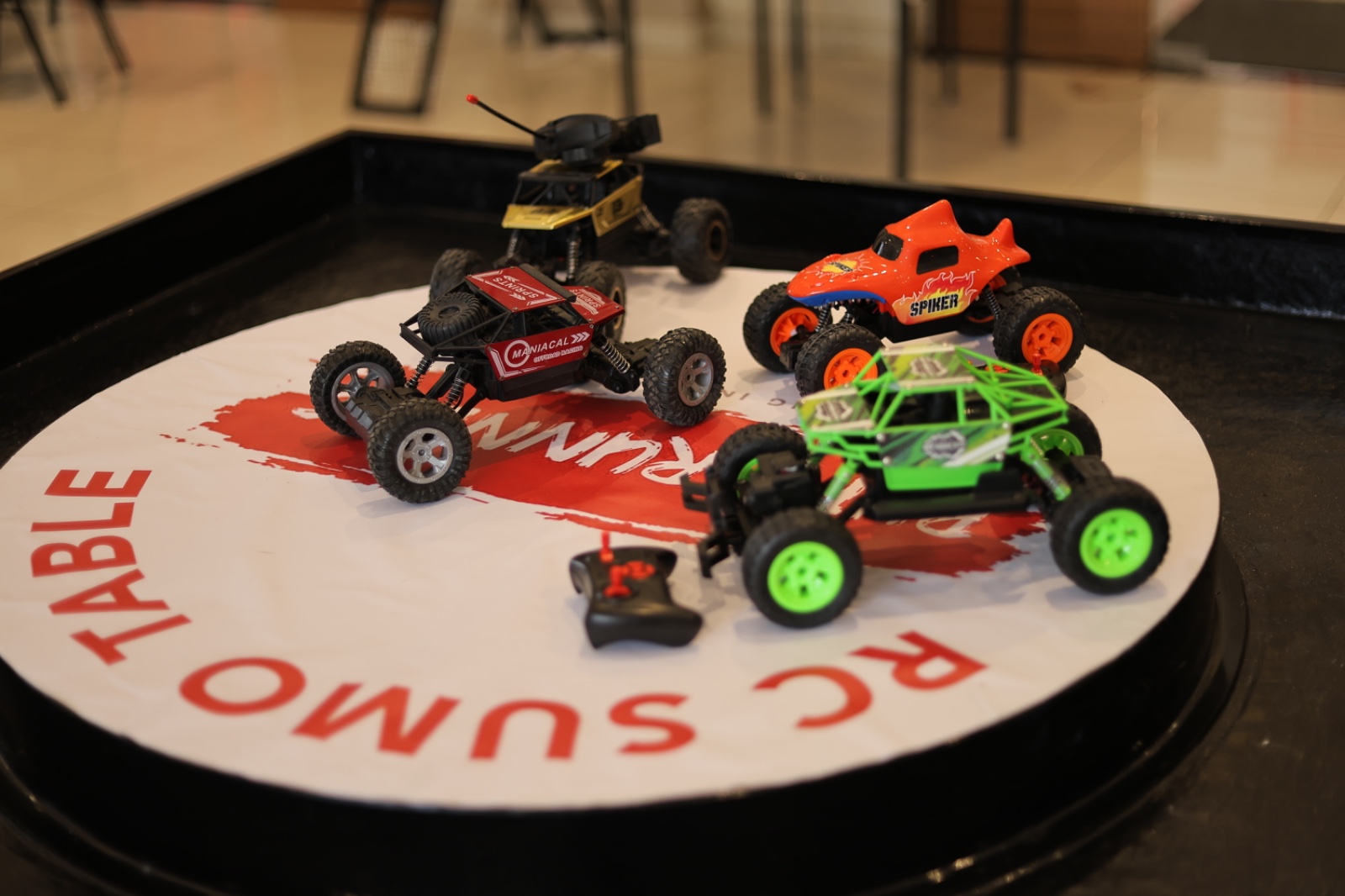 RC Sumo Table – Remote Control Car Battle Arena